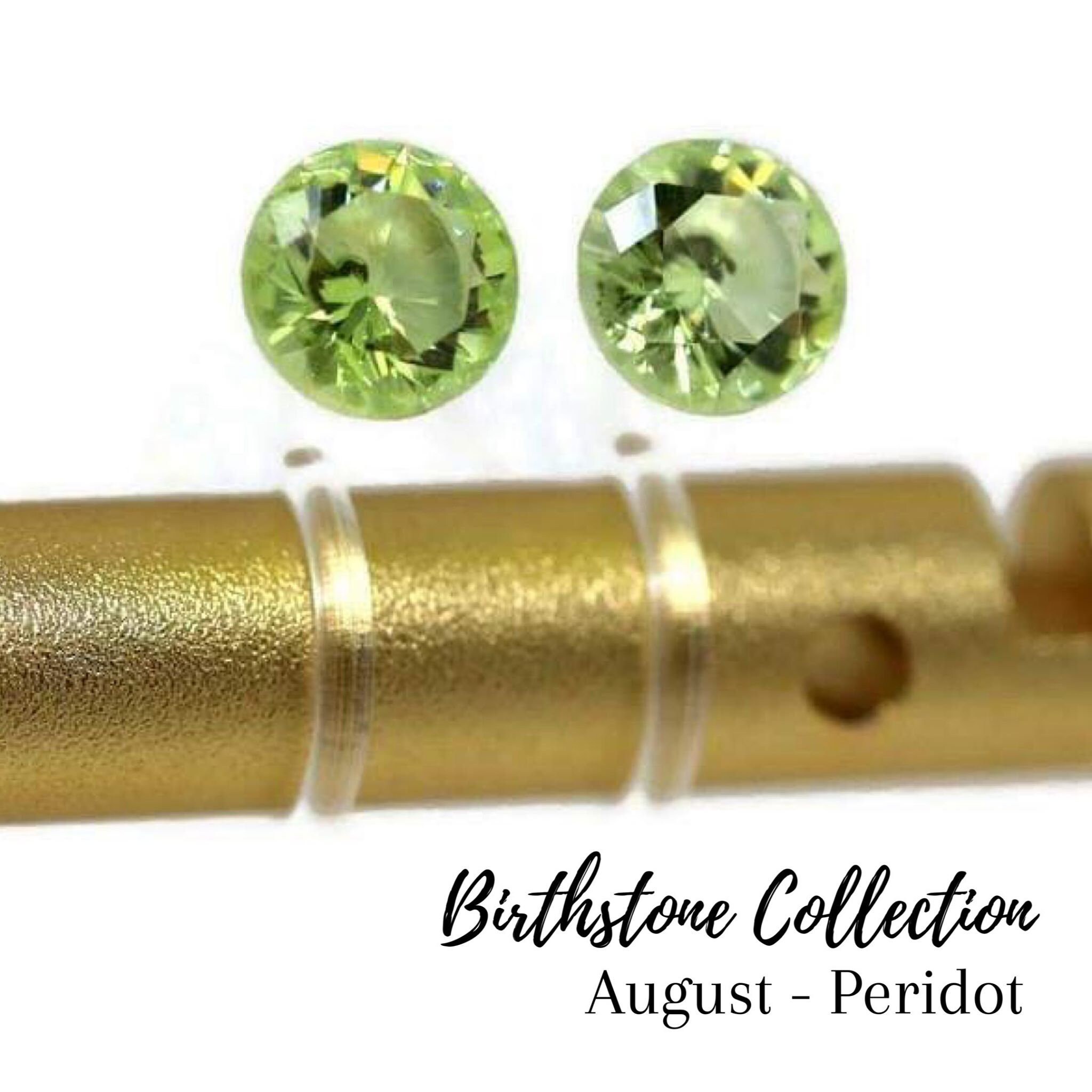 Metal Free Cubic Zirconia Birthstone Earrings Plastic Post or | Etsy