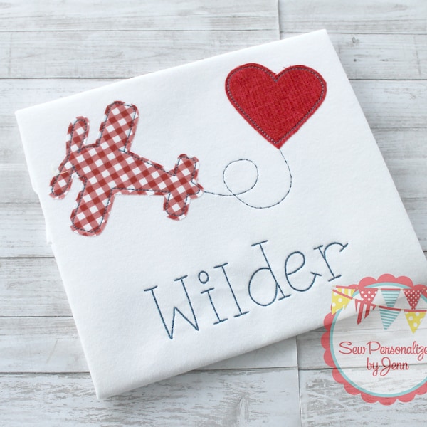 Valentine Applique - Etsy