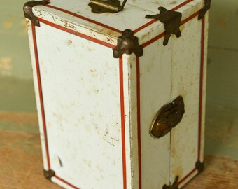 White metal box | Etsy