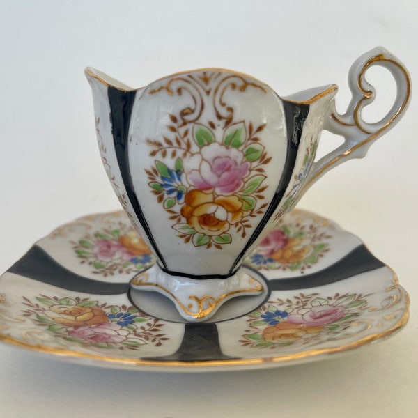 Hand Painted Tea Cup - Etsy