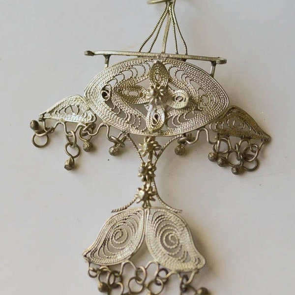 Filigree Brooch - Etsy