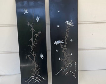 Asian Mother of Pearl Wall Panels - Etsy