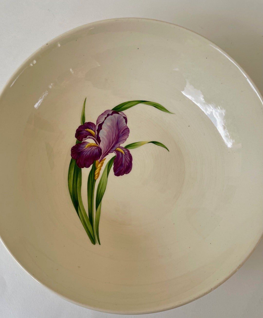 Iris Bowl, Vintage Universal Ballerina Iris Pattern, Serving Bowl - Etsy