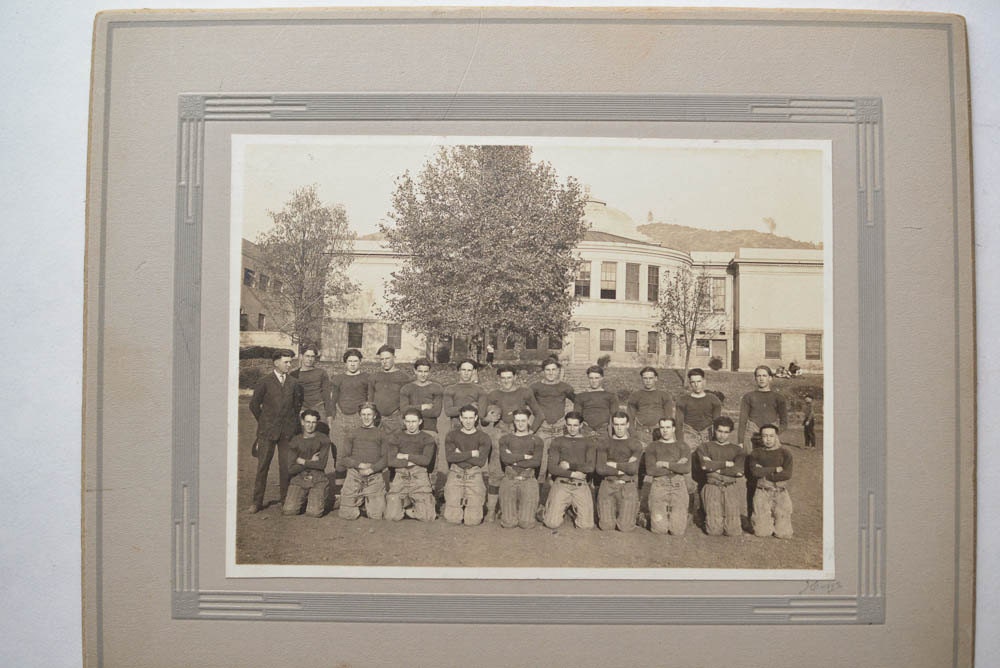 Football Team Photo Vintage College Team Portrait | Etsy