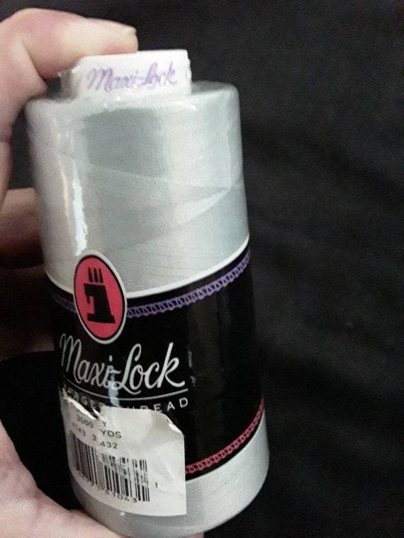 Serger Sewing Thread Spools, NOS Serger Thread, Unused Serger Thread ...