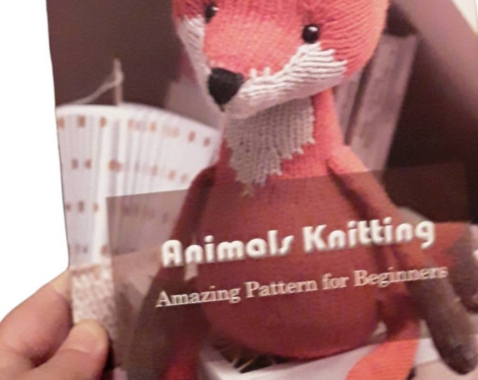 Animals Knitting Amazing Pattern for Beginners, Crochet Amigurumi Book ...