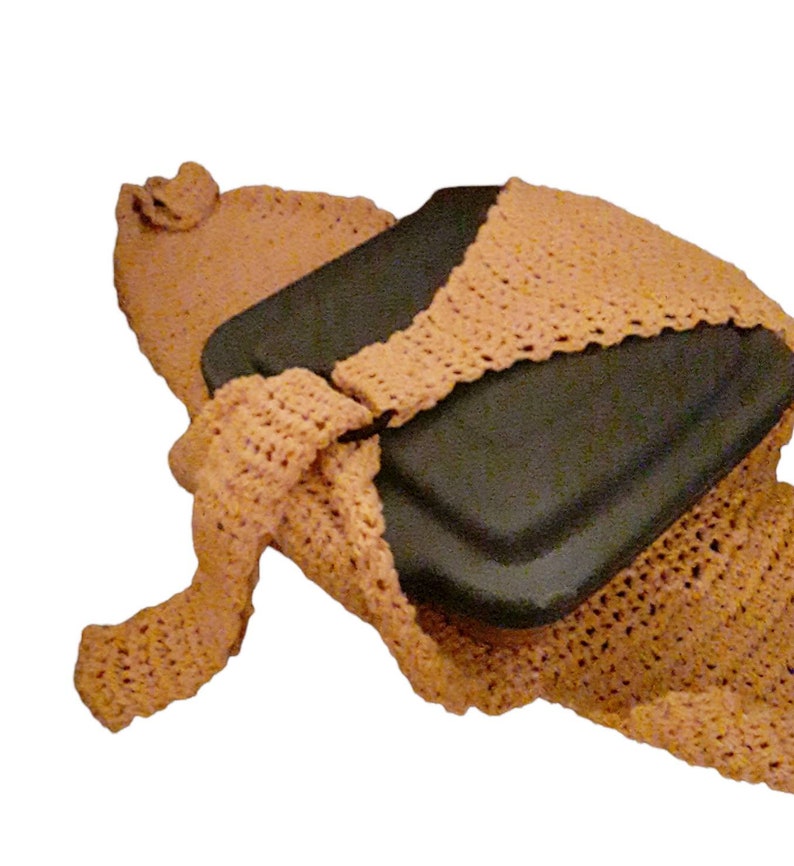 Yellow Crochet 9 Inch Casserole Dish Carrier - Etsy