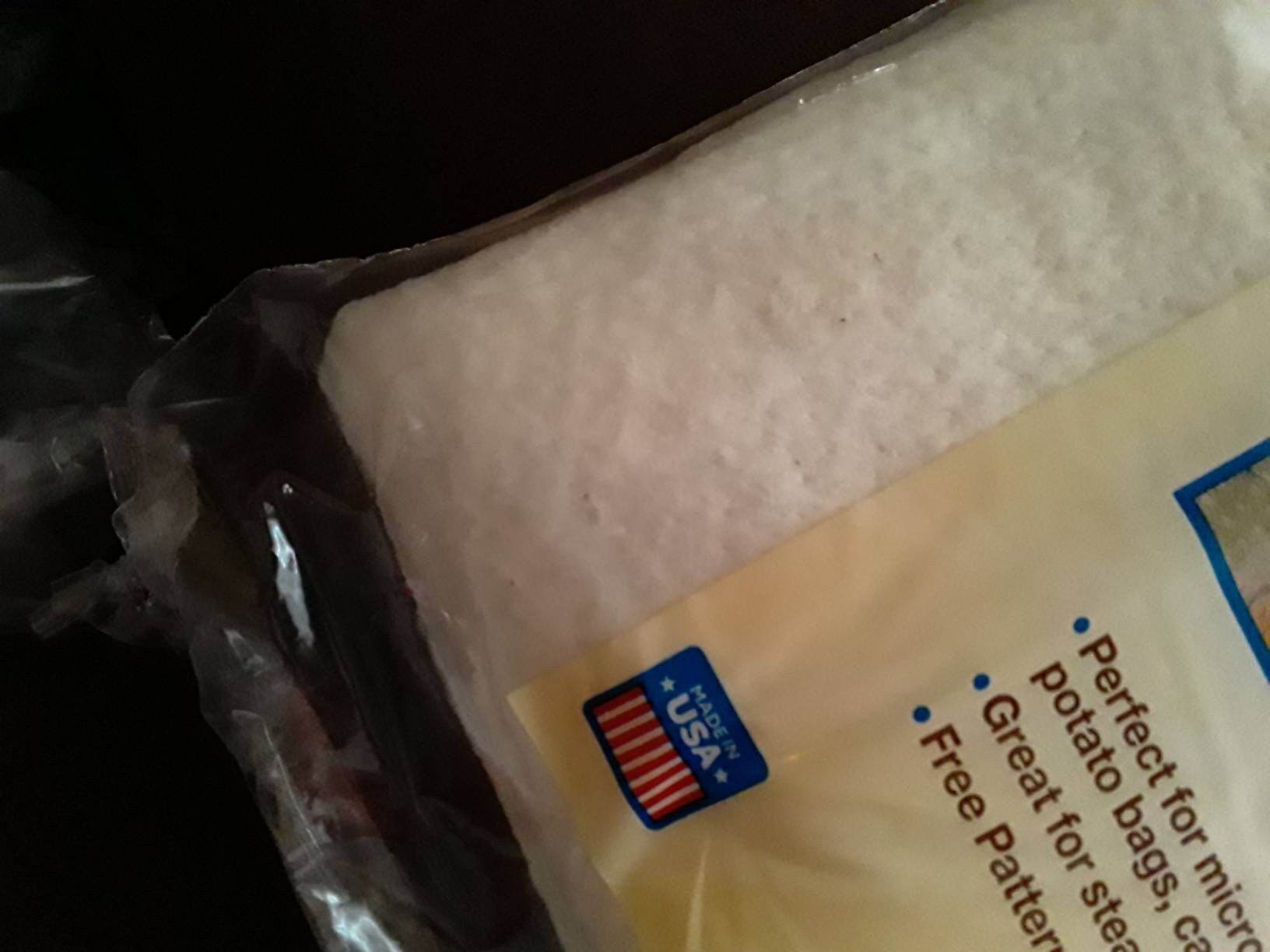 100% Natural Cotton Wrap N Zap Batting, Microwave Safe Batting - Etsy ...