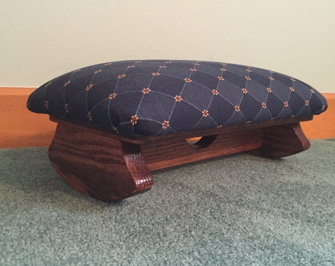 Antique Spool Leg Footstool - Etsy