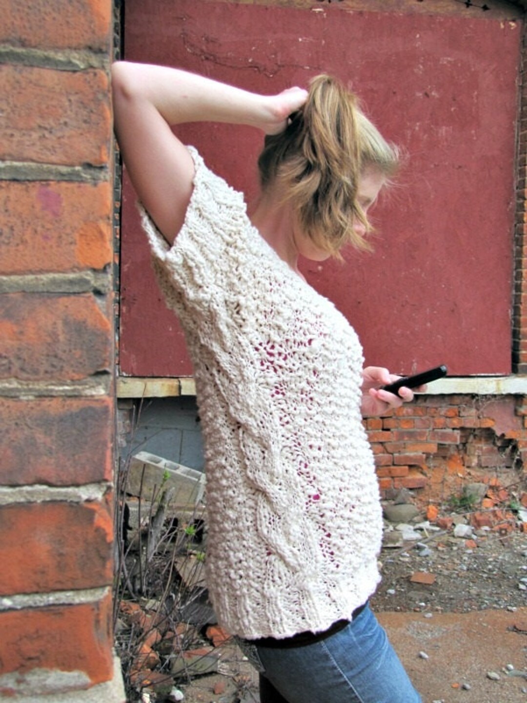 Athena Sweater Knitting Pattern PDF - Etsy