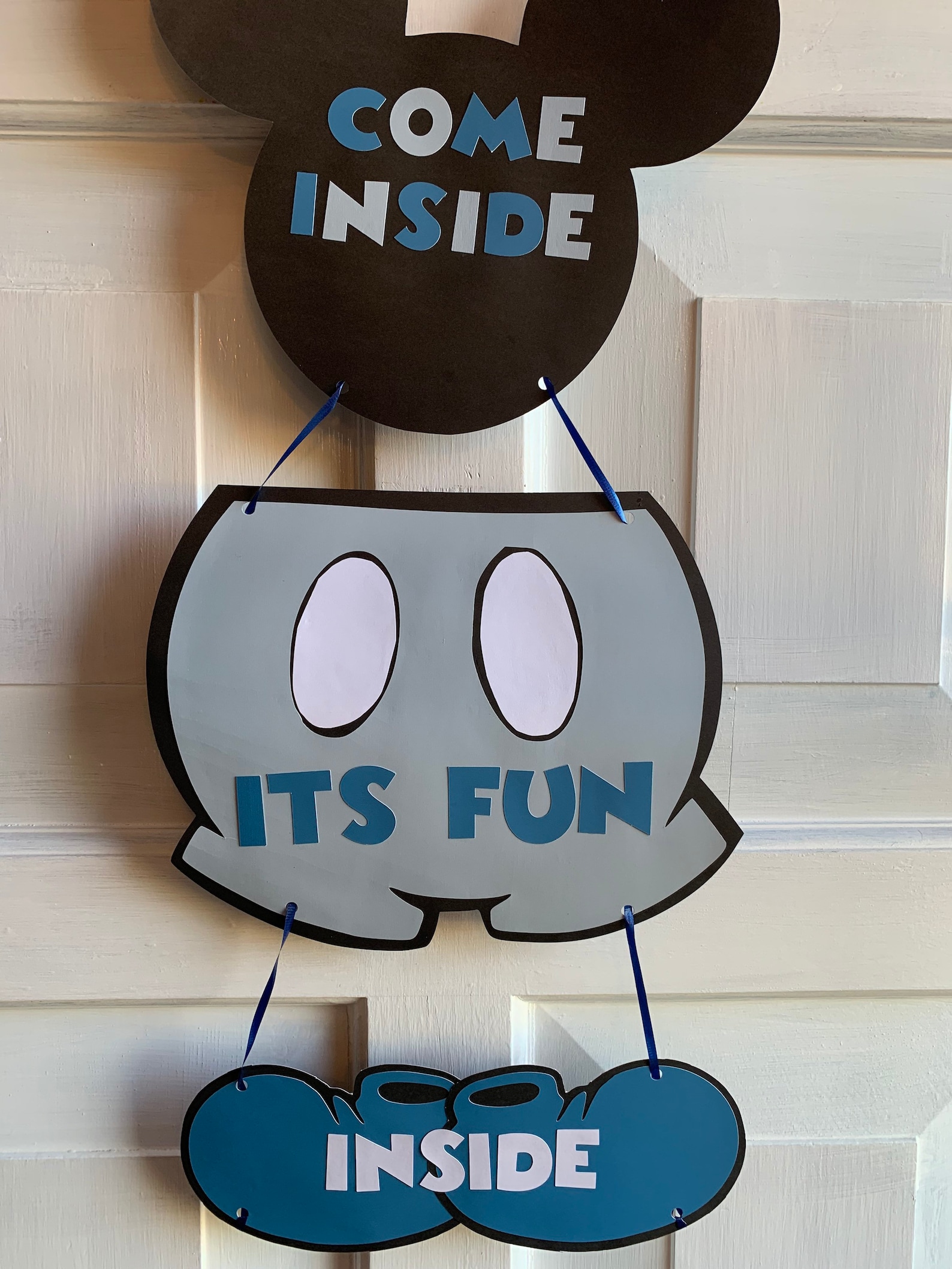 Handmade come Inside Its Fun Inside Door Sign for Your | Etsy