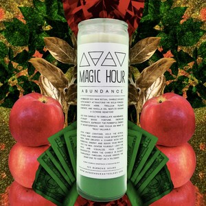 Abundance Ritual Candle - Large - Etsy