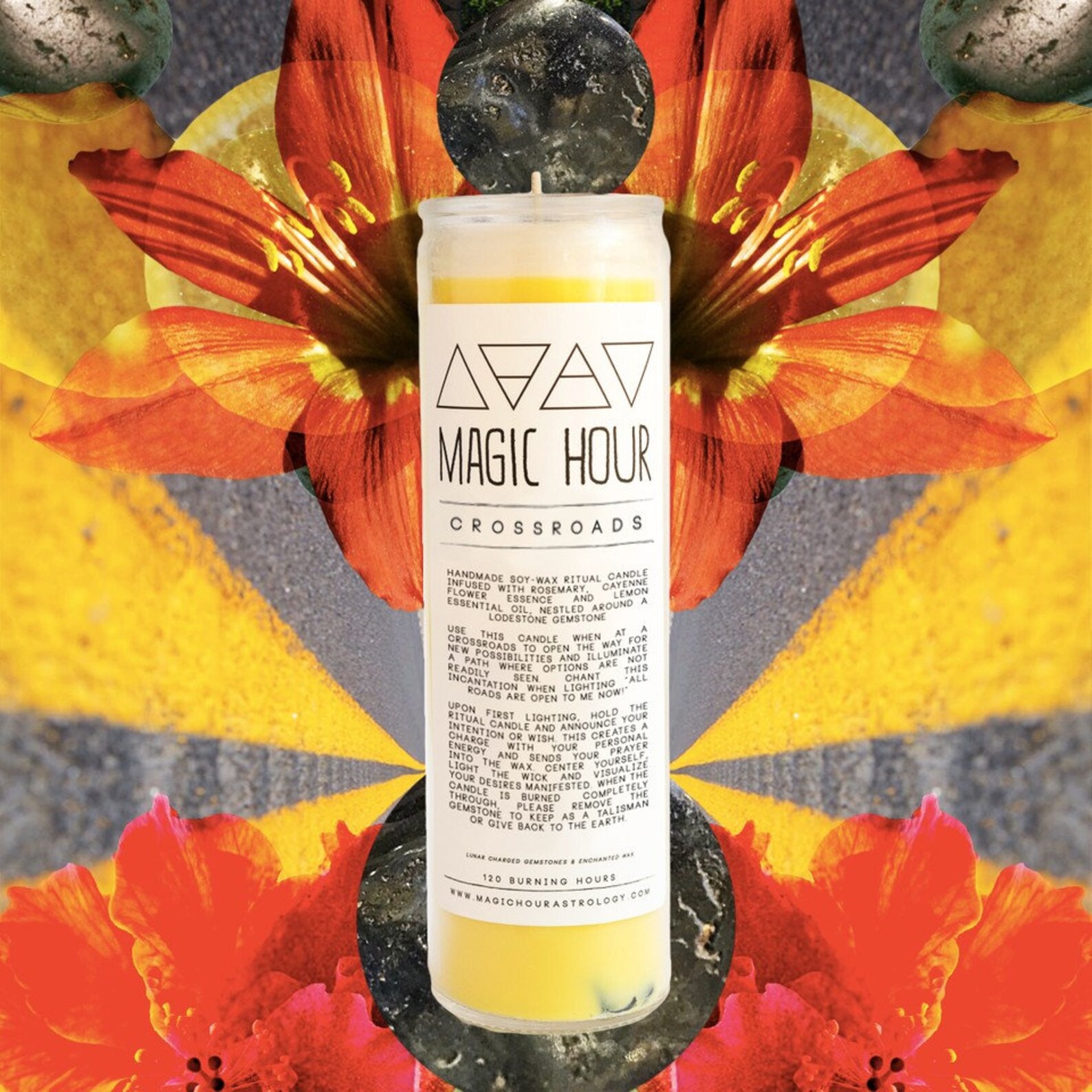 Crossroads Ritual Candle Large - Etsy