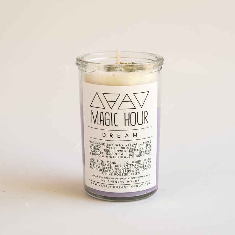 Dream Ritual Candle Small | Etsy