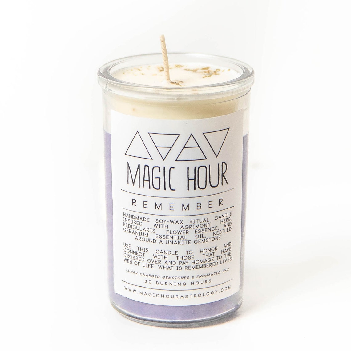 Remember Ritual Candle Small - Etsy