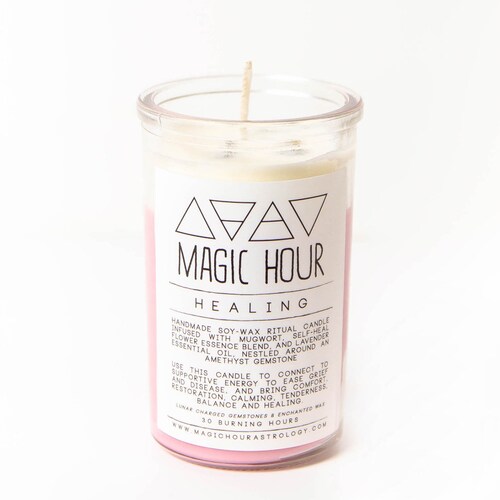 Healing Ritual Candle Small - Etsy