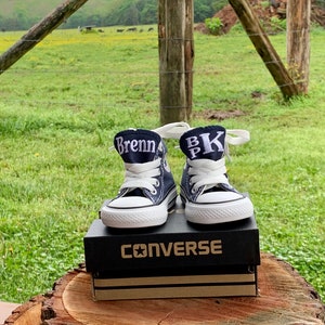 Custom Baby Converse – Personalized Infant Shoes, Monogrammed Sneakers ...