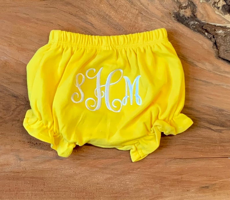 Personalized Baby Bloomers - Monogrammed Diaper Covers for Newborn ...