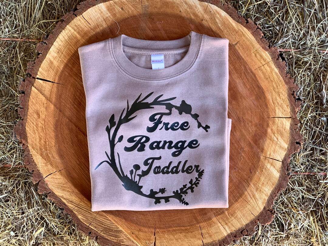 Toddler Free Range Shirt - Toddler Shirt - Cute Toddler Clothes - Etsy
