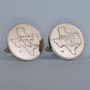 Texas Sam Houston Tollway Token Cufflinks - HCTRA Harris County - Etsy
