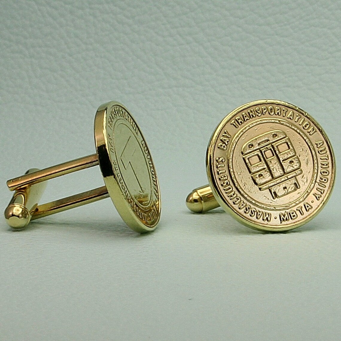 Boston T Subway Token Cufflinks - MBTA - Select Better Quality or Value ...