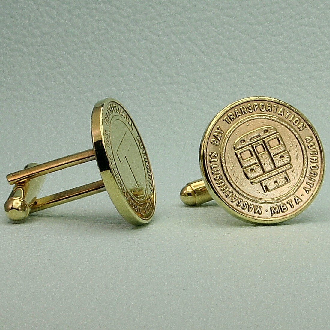 Boston T Subway Token Cufflinks - MBTA - Select Better Quality or Value ...
