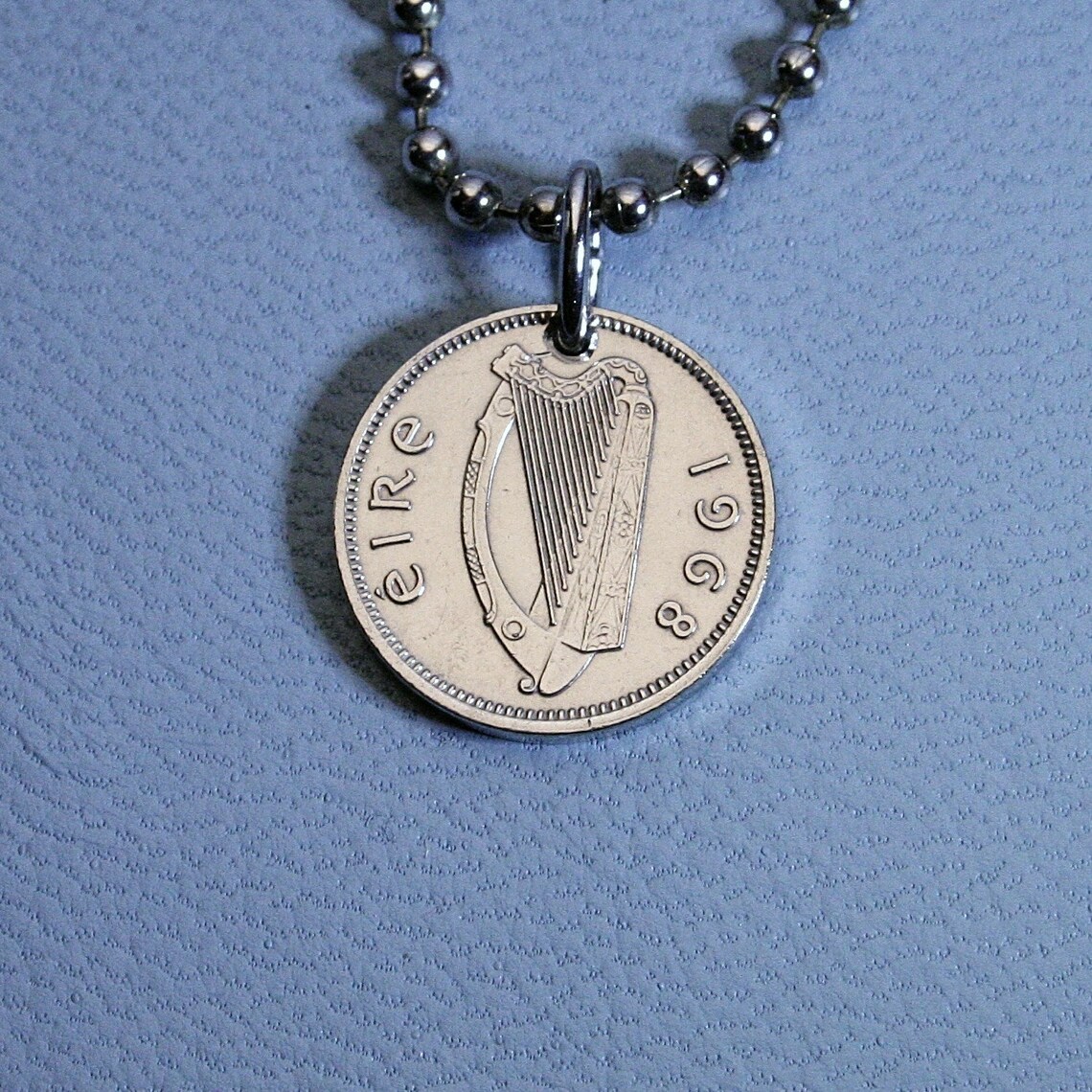 Irish Rabbit Hare Harp Coin Pendant 1942 to 1968 Silver | Etsy