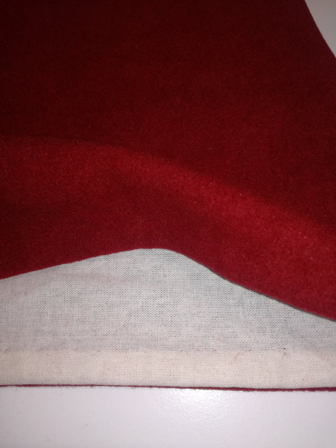 Phrygian cap made of red wool fabric. | Etsy