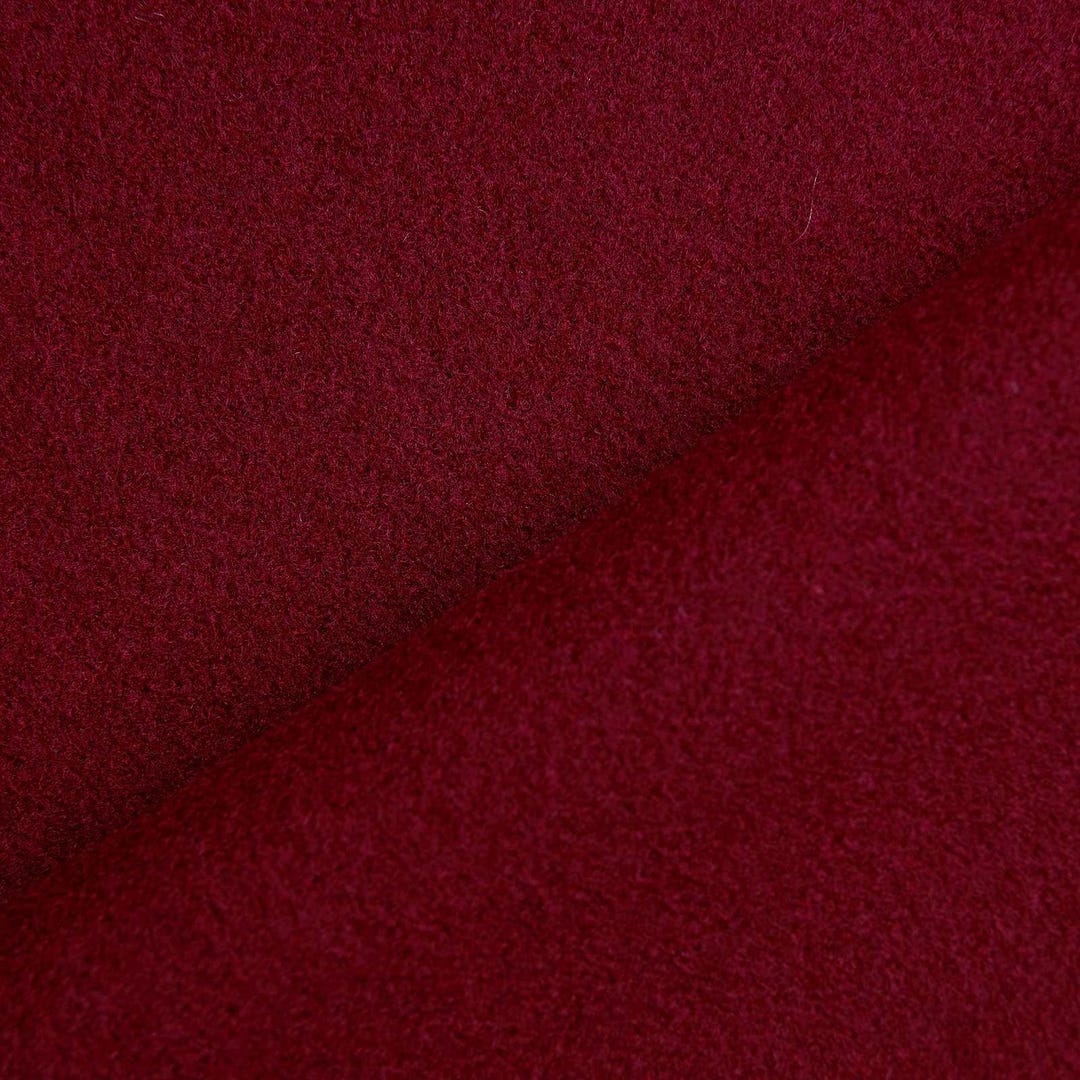 100% Pure Wool Fabric in Wine Color. - Etsy
