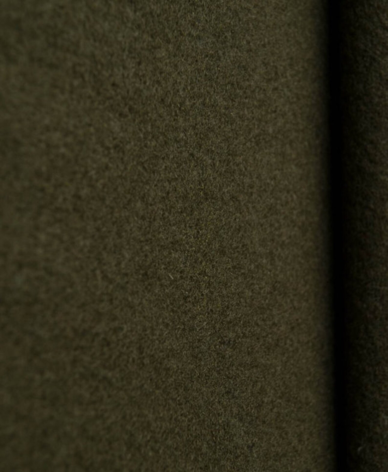 100% pure wool fabric in olive green color. | Etsy