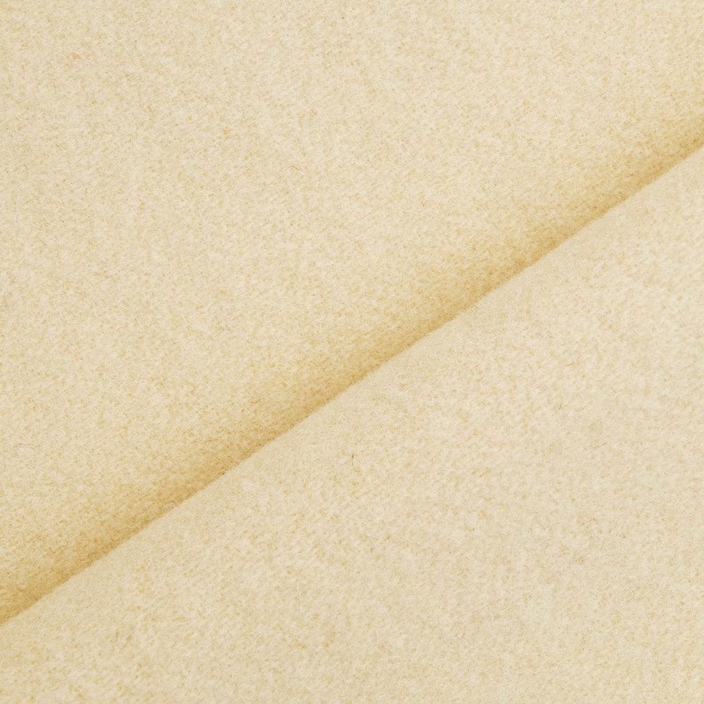 100% Pure Wool Fabric in Ecru White Color. - Etsy