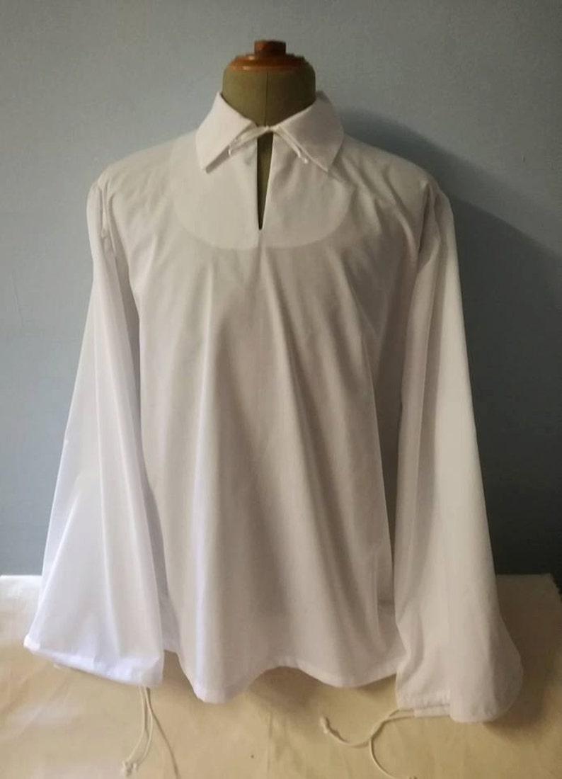Shirt made of linen fabric for renaissance re-enactment | Etsy
