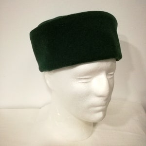 Medieval Cap Crafted in Dark Green Woolen Cloth for 13th Century ...