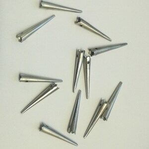 Set of 12 Silver Aglets for Reenactment - Etsy