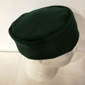 Medieval Cap Crafted in Dark Green Woolen Cloth for 13th Century ...