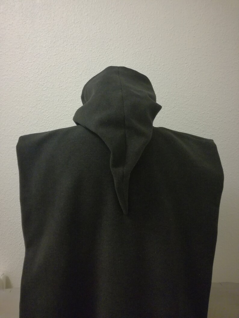 Grey surcoat made of wool fabric for medieval re-enactment. | Etsy