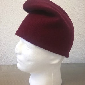 Phrygian Cap Made of Wine Wool Fabric. - Etsy
