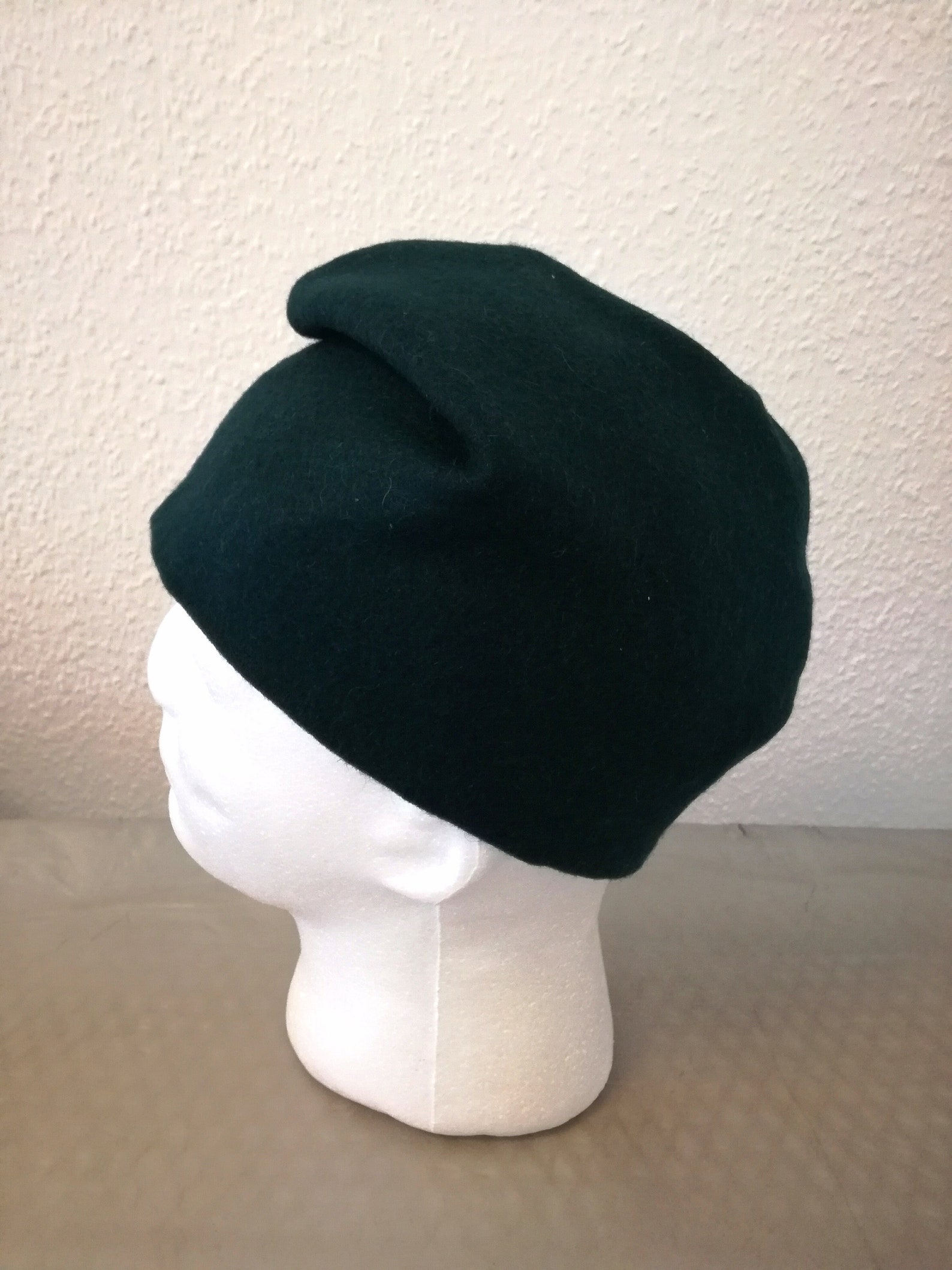 Phrygian cap made of green wool fabric. | Etsy