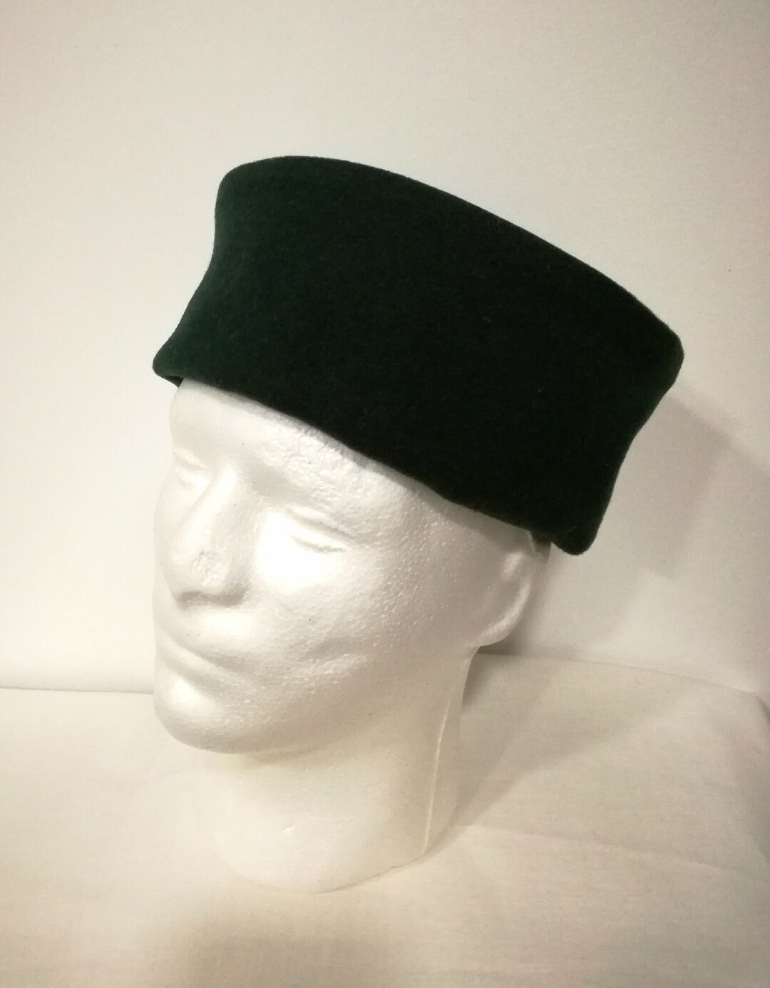 Medieval Cap Crafted in Dark Green Woolen Cloth for 13th Century ...