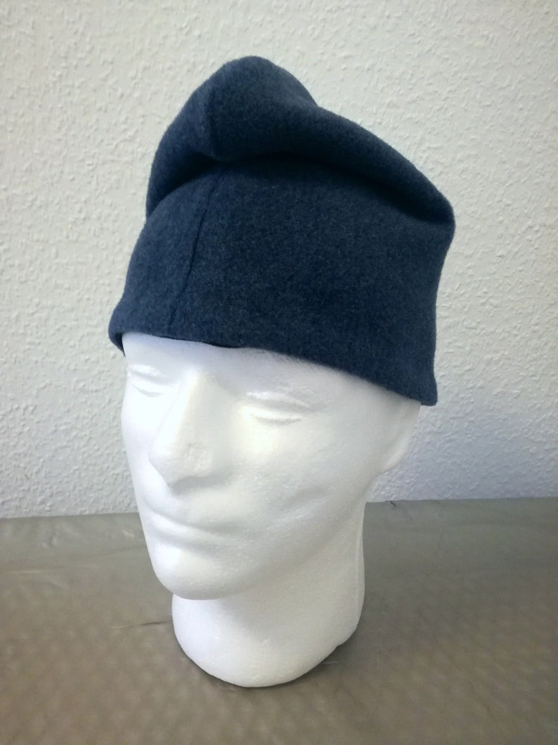 Phrygian cap made of blue wool fabric. | Etsy