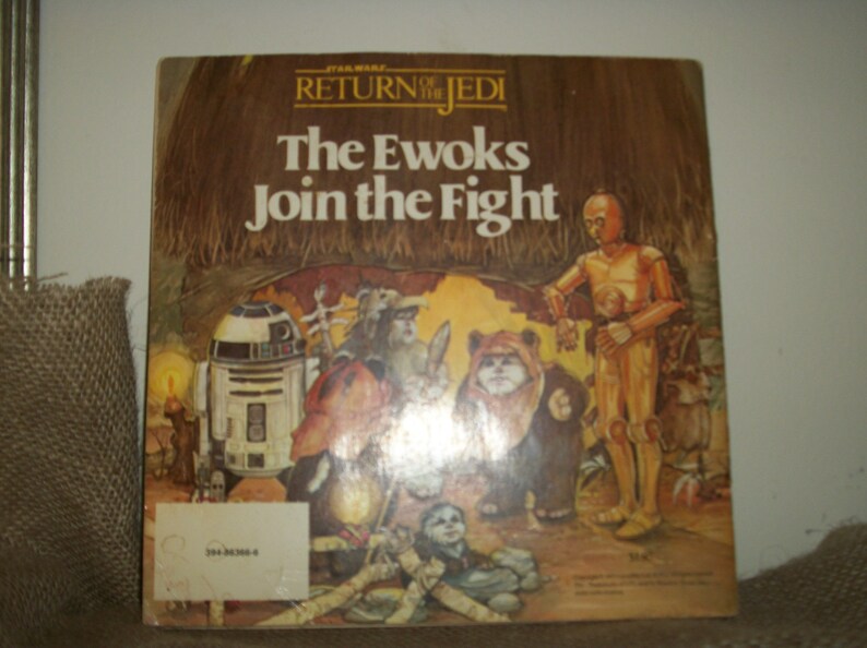 Vintage Book the Ewoks Join the Fight, Return of Jedi - Etsy