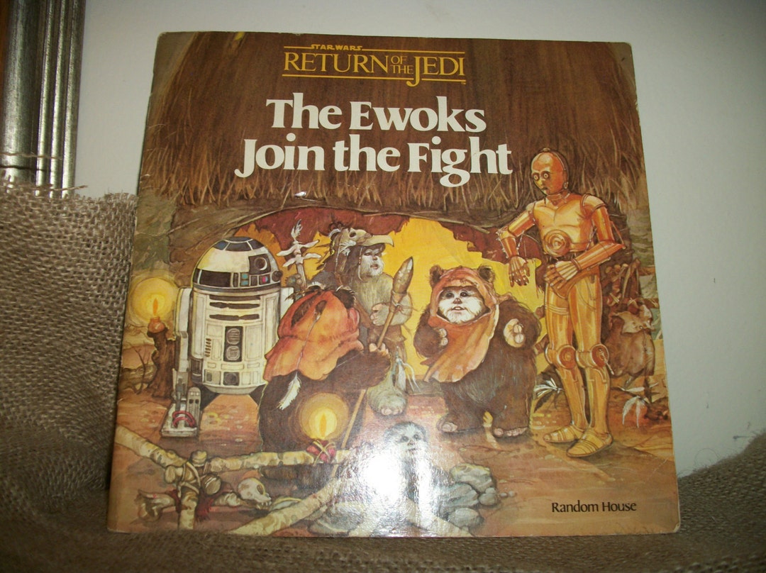 Vintage Book the Ewoks Join the Fight, Return of Jedi - Etsy