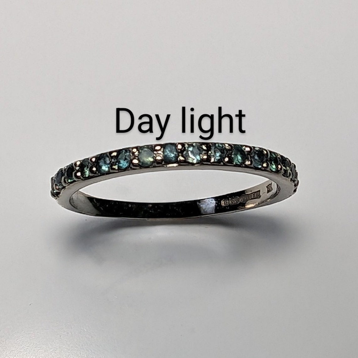 Natural Alexandrite Chrysoberyl Colour Change Sterling 925 Silver 9ct ...