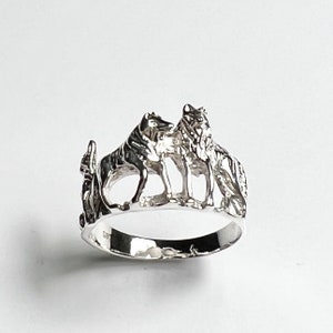 Certified Wolf Pack 925 Sterling Silver, 9ct 14k 18k Gold, Platinum ...