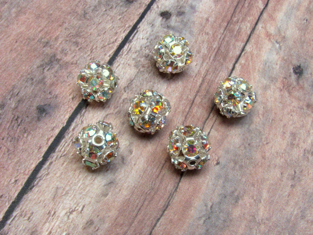 Crystal AB Rhinestone Balls, Rhinestone Balls, AB Fireballs, Rhinestone ...