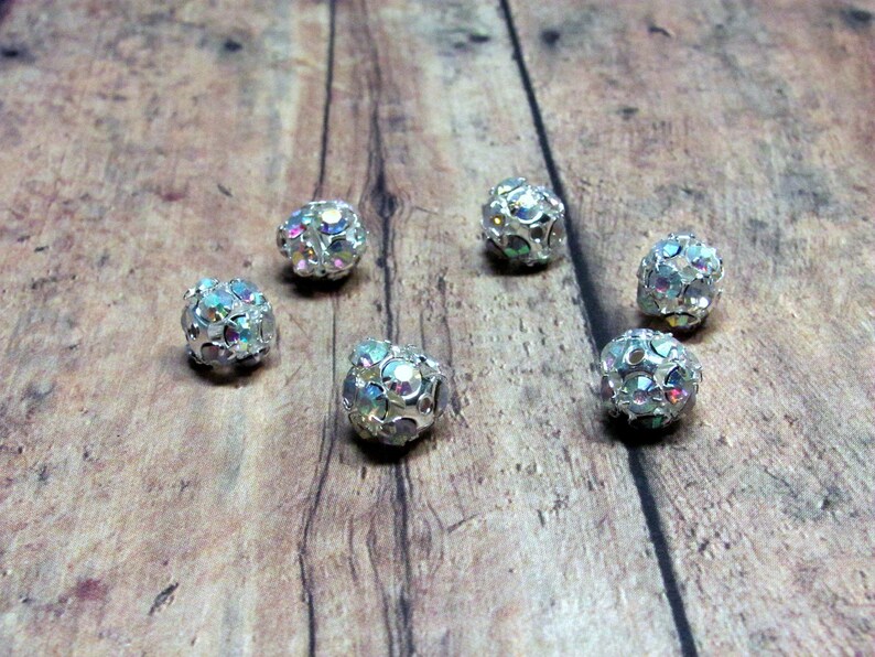 Clear AB Rhinestone Ball, Egyptian Crystal Rhinestone Ball, Crystal ...