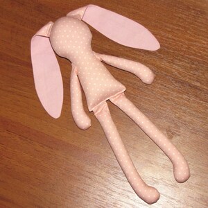 PDF Sewing Pattern Rag Doll Bunny Pattern Stuffed Animal | Etsy