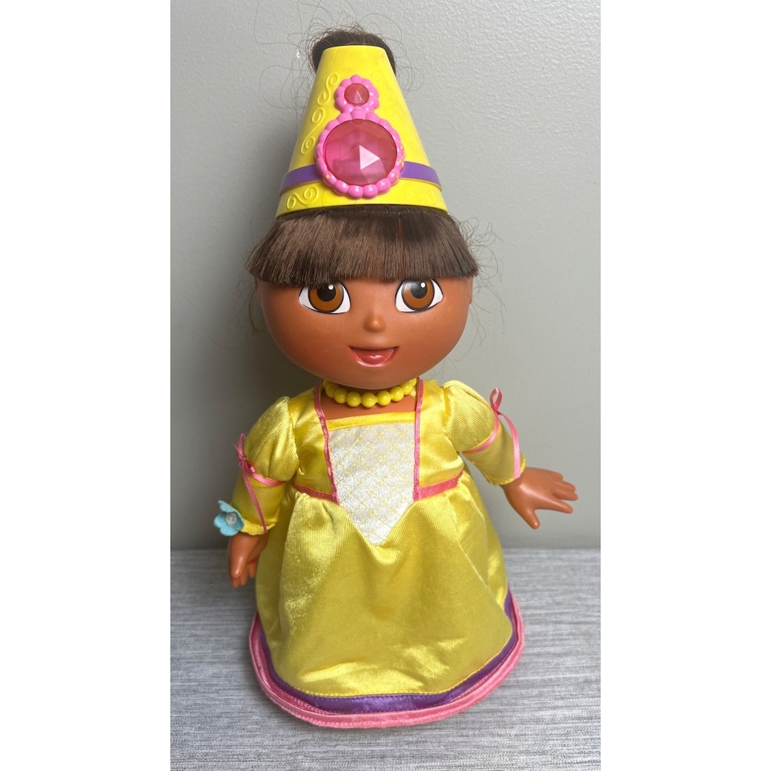 Dora the Explorer Talking Magic Hair Fairytale Princess 2003 Mattel - Etsy