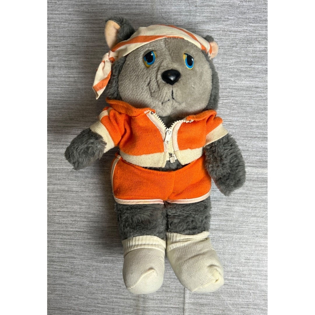 Vintage Get Along Gang Zipper Cat Plush Toy Stuffed TOMY 1984 - Etsy