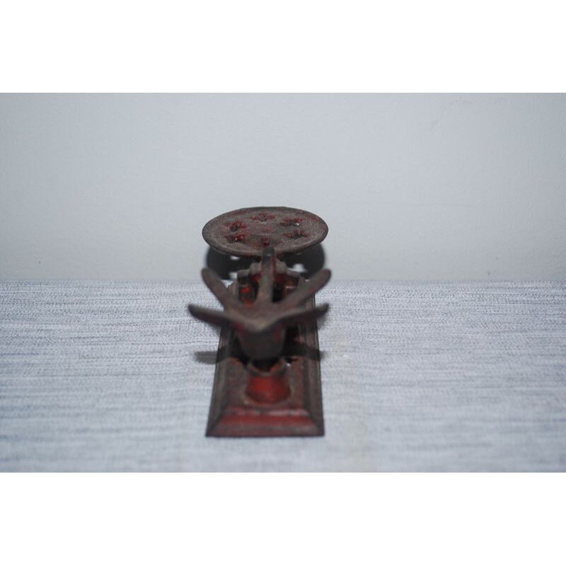 Antique Cast Iron Miniature Scale Balance Original Red Paint & Iron - Etsy